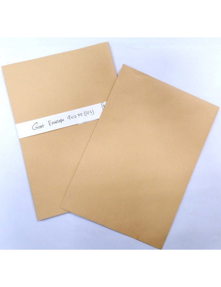 JAYAMART Stationery|Giant Envelope 9" x 12.75" A4 peel & seal 10'sRM3 ...