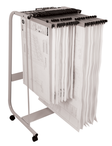 Plan Hanger Stand front loading 15 hangers PHS188 (cash & carry)