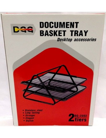 Metal Wire Document Tray 2 layers
