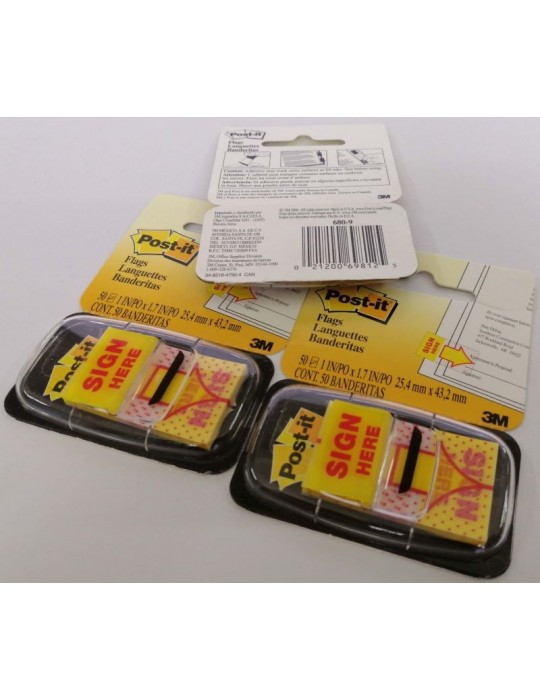 JAYAMART Stationery|3M Flag 680-9 (sign here)RM15.60RM15.60Post It Note / Stick On Pad & Flag