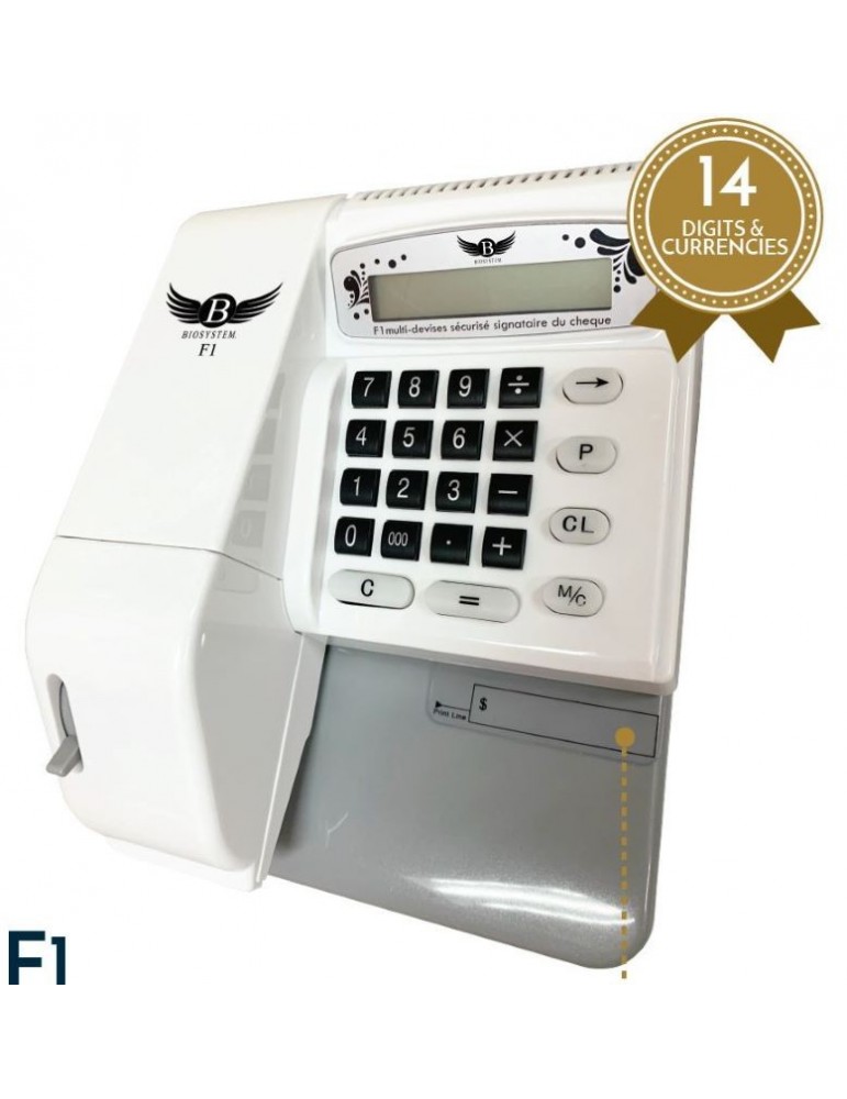Cheque Writer & Money Counter