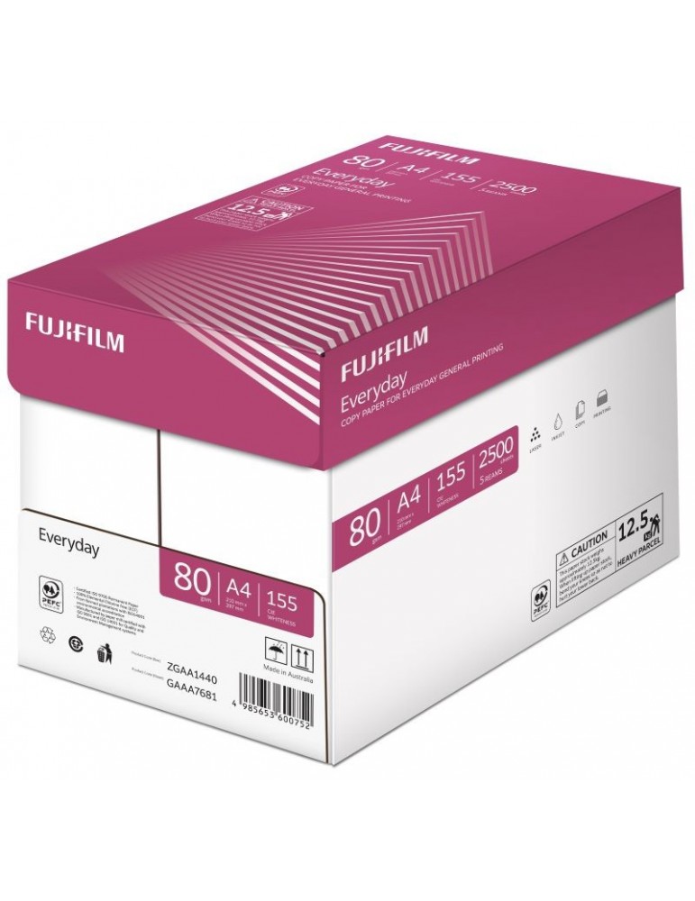 Fujifilm Photocopy Paper Everyday A4 80 gsm 500's (KL & PJ) 100 reams