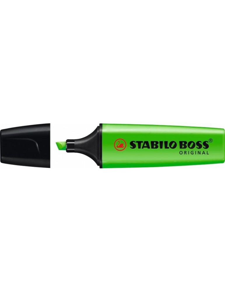 STABILO BOSS ORIGINAL Highlighter (6 colours) Colour Flo.yellow